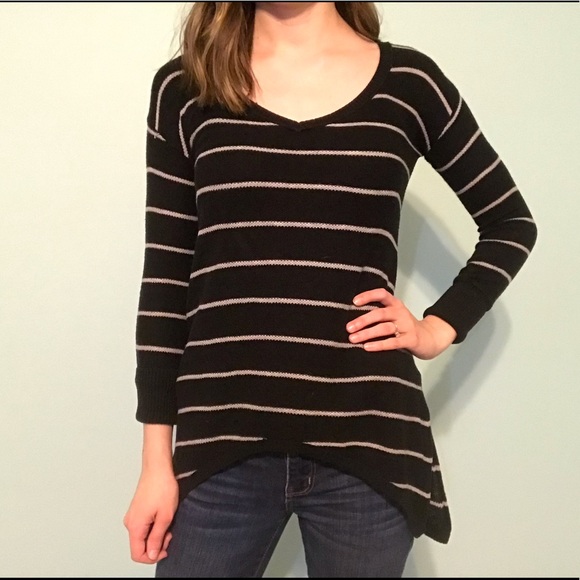 Shrinking Violet | Sweaters | Shrinking Violet Black And White Striped ...